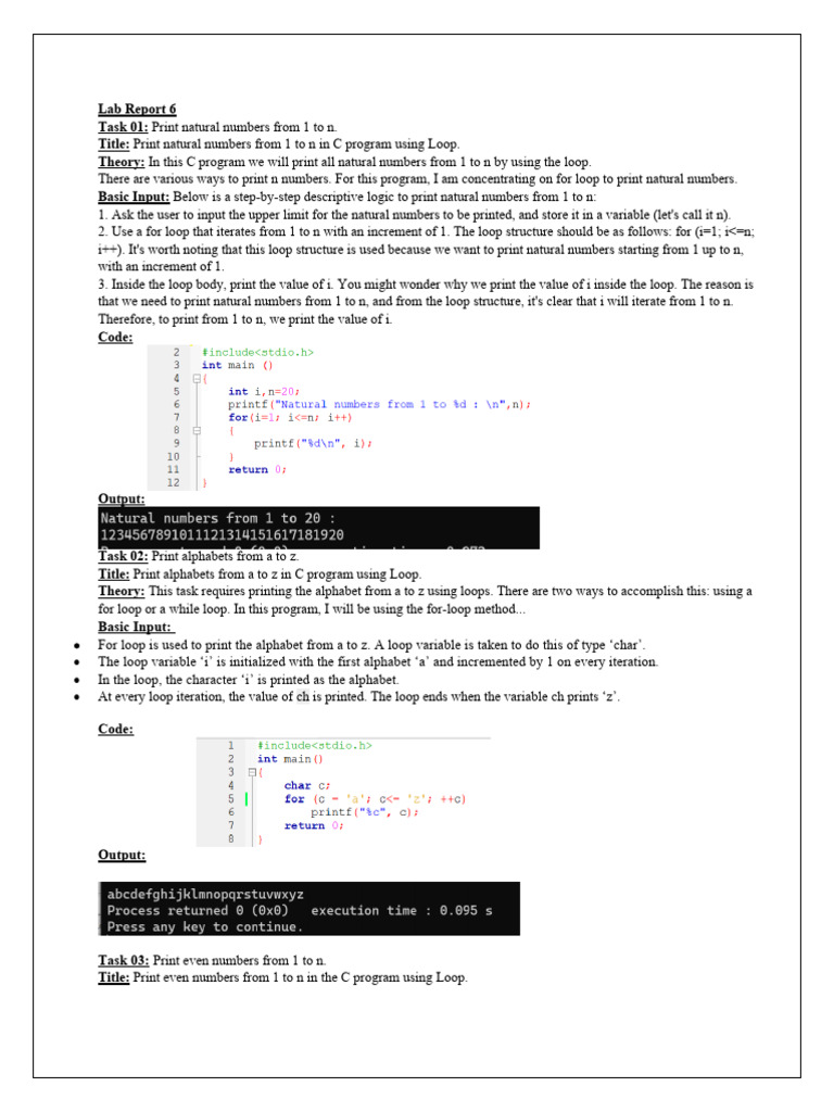Lab Report 6 | PDF | Computer Programming | Computing