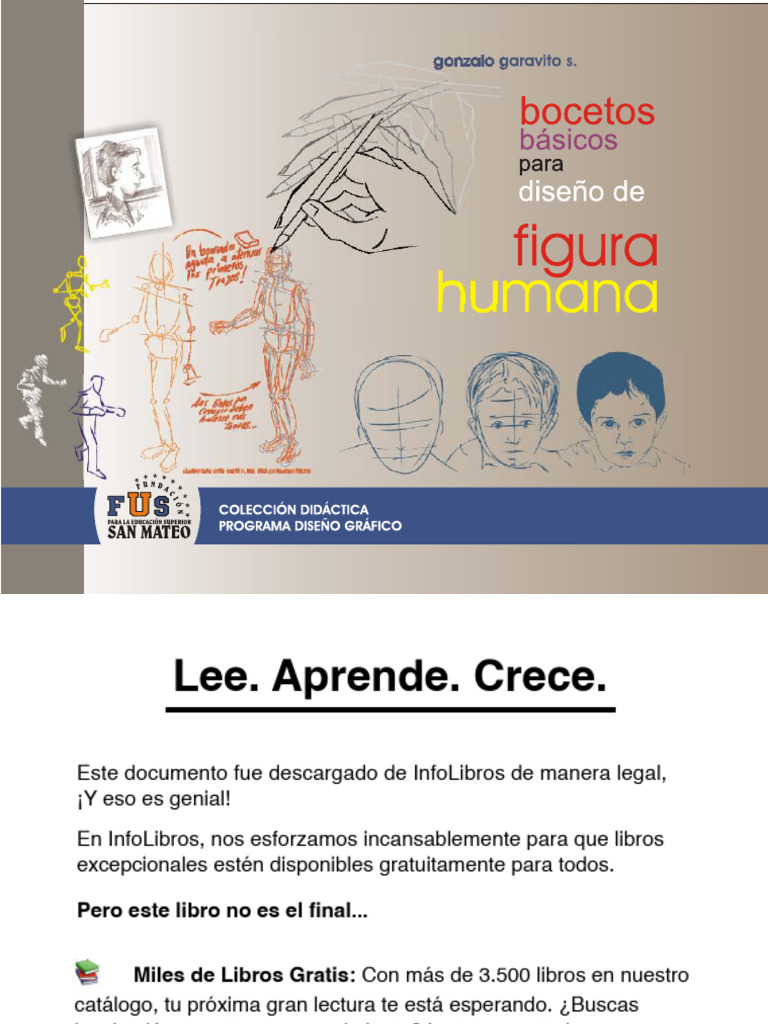 Bocetos Básicos para Diseño de Figura Humana Autor Gonzalo Garavito ...