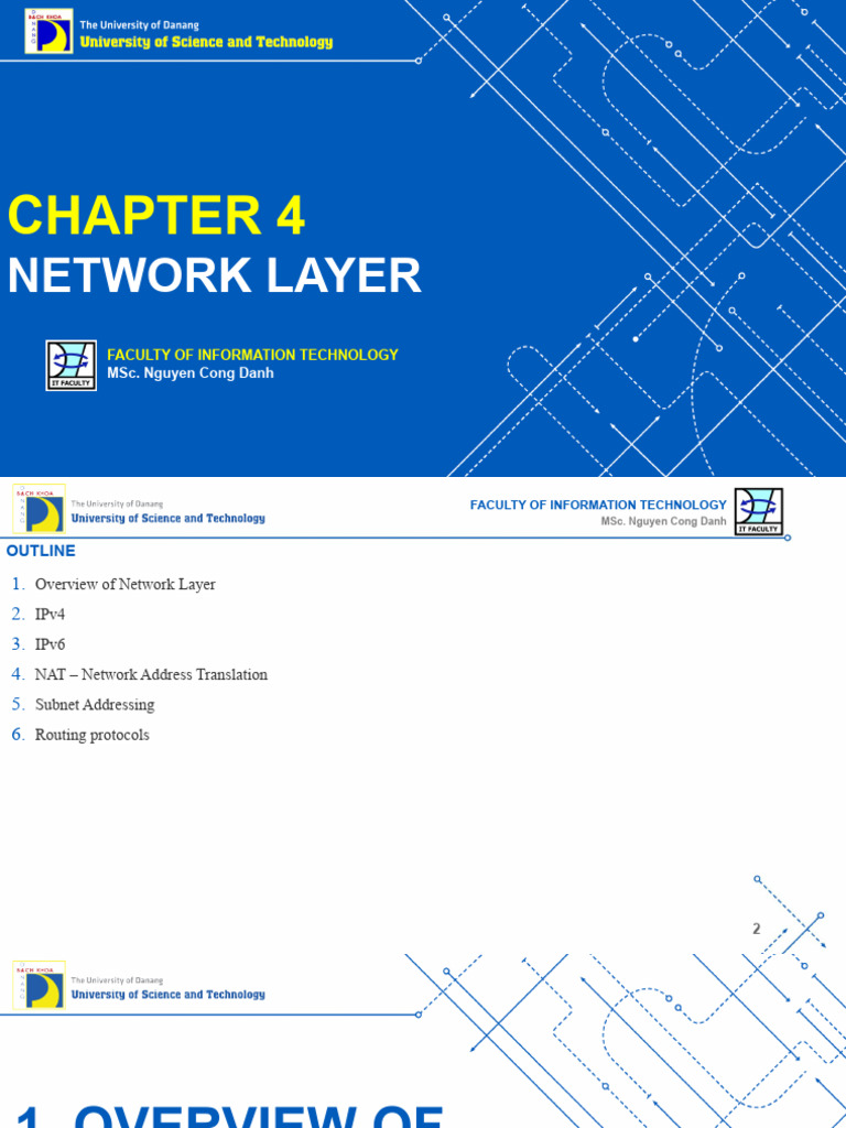 Chapter 4 - Network Layer | PDF | I Pv6 | Internet Protocols Chapter 4 - Network Layer | PDF | I Pv6 | Internet Protocols