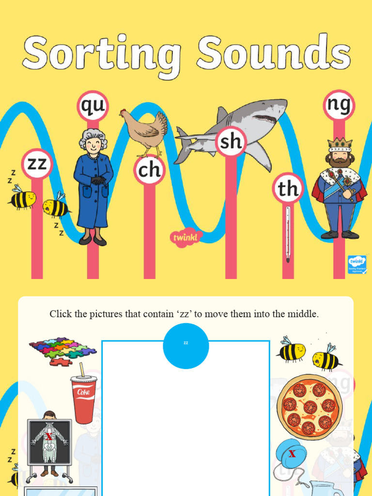 Digraphs Sorting PPT Game | PDF