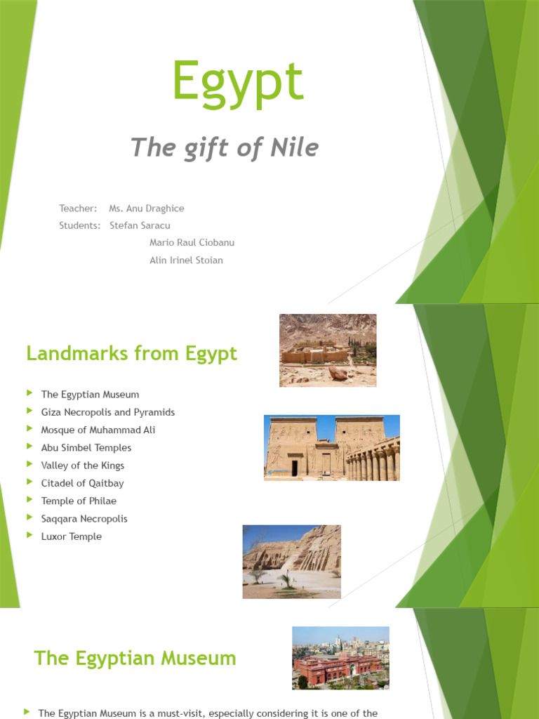 Egypt - The Gift of Nile | PDF | Egyptian Pyramids | Ancient Egypt