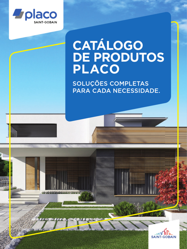 CATALOGO PRODUTOS PLACO 2023-Compactado | PDF | Materiais