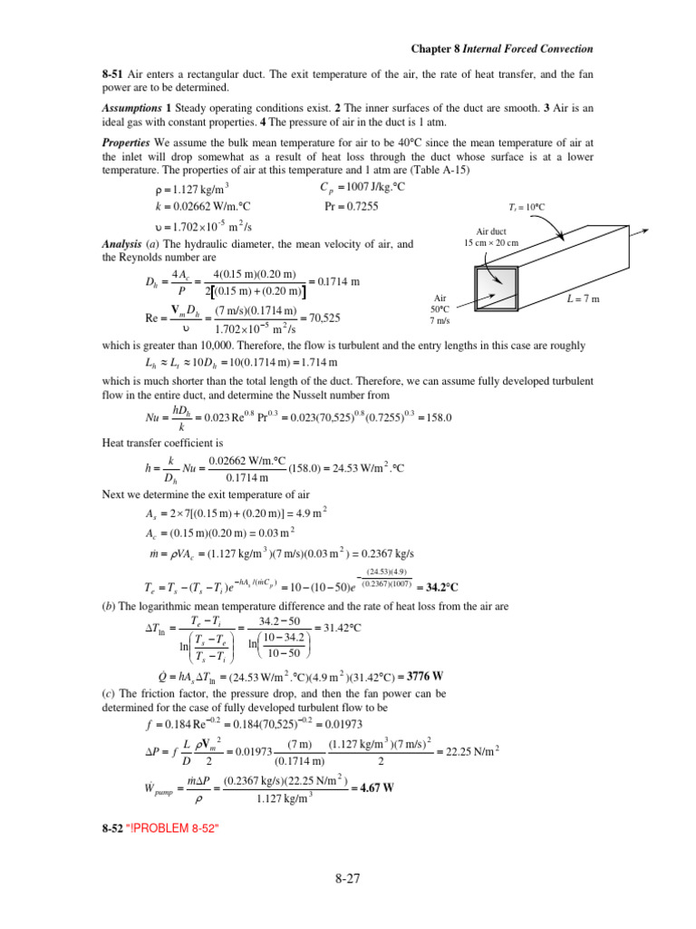 5-4 | PDF | Heat Transfer | Fluid Dynamics