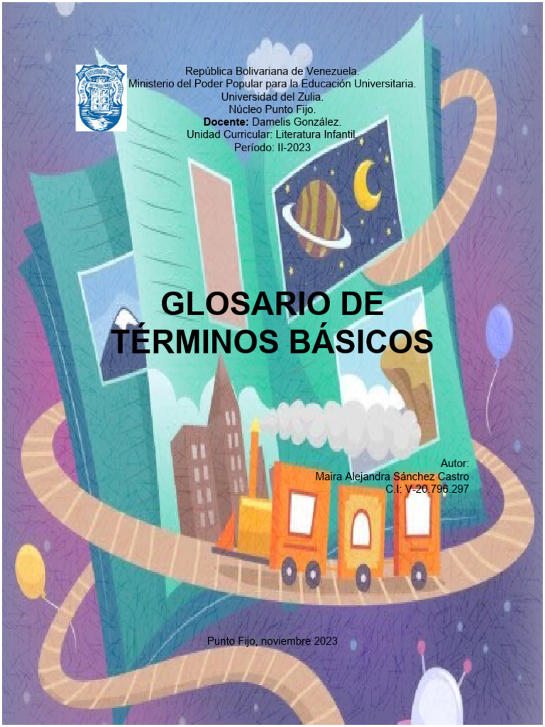 Glosario de Terminos Literarios | PDF