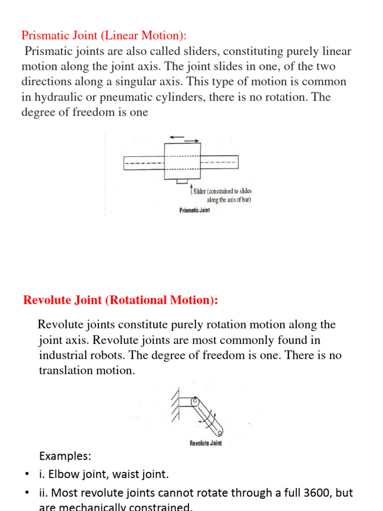 UNIT III INTRODUCTION TO INDUSTRIAL ROBOTS2-merged | PDF | Electric Motor | Kinematics