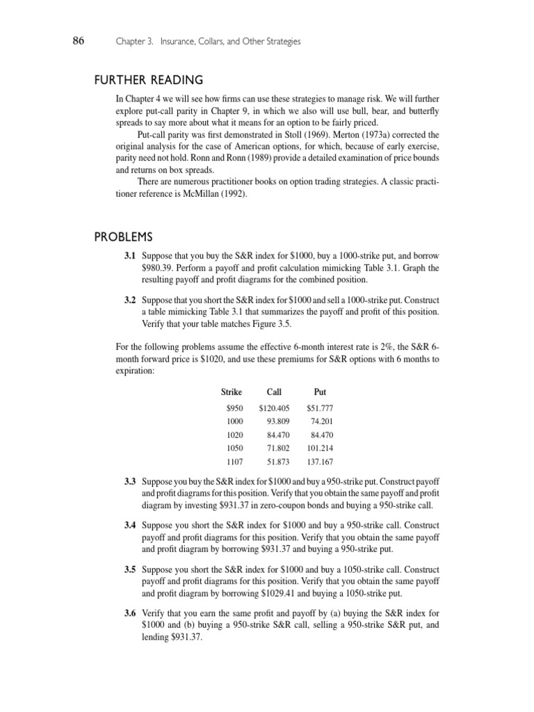 Chapter 3 - AFM - UEH - F2023 - Exercises | PDF | Option (Finance) | Stocks