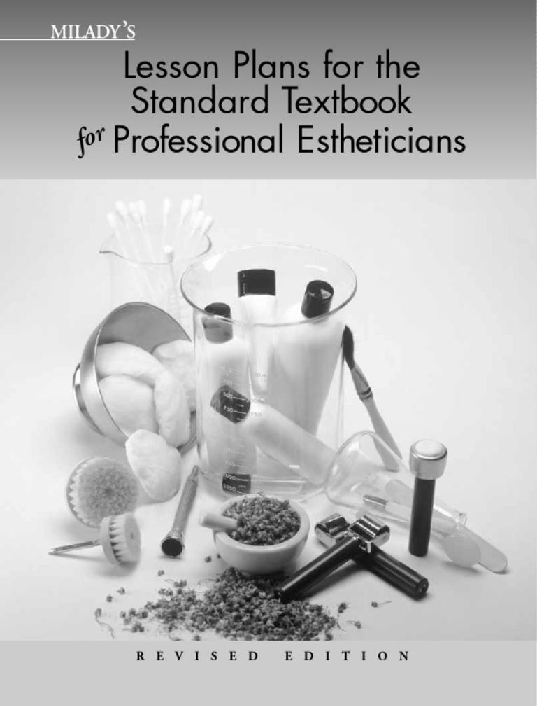 Lesson Plans For Miladys Standard Textbook For Professional ...