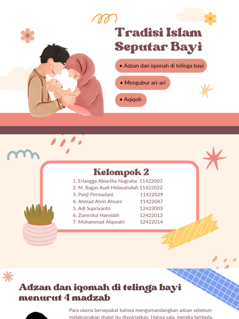 Aswaja 2 - Kel 2 - Tradisi Seputar Bayi | PDF