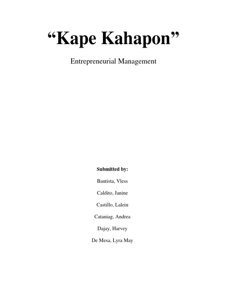 06 Task Performance ENTREP | PDF