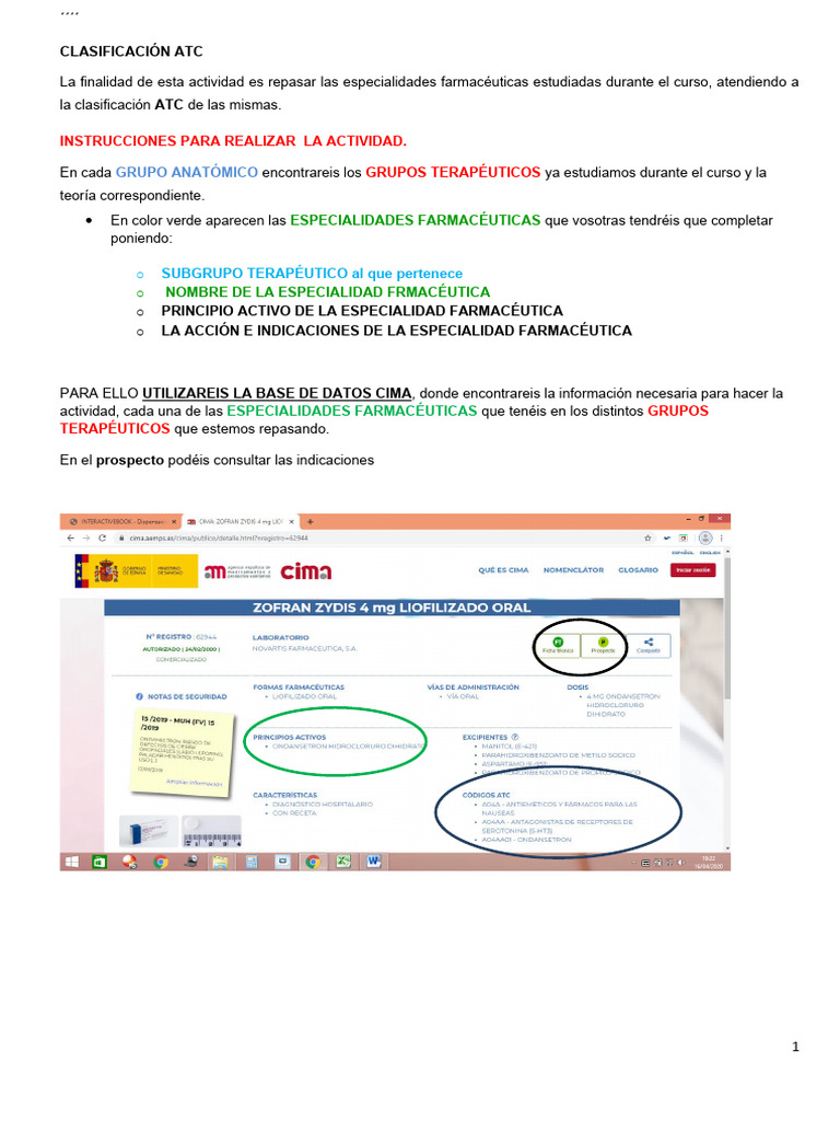 Clasificación Atc 20-21 A-Z - Marzo 2022 | PDF | Trombo | Hipertensión