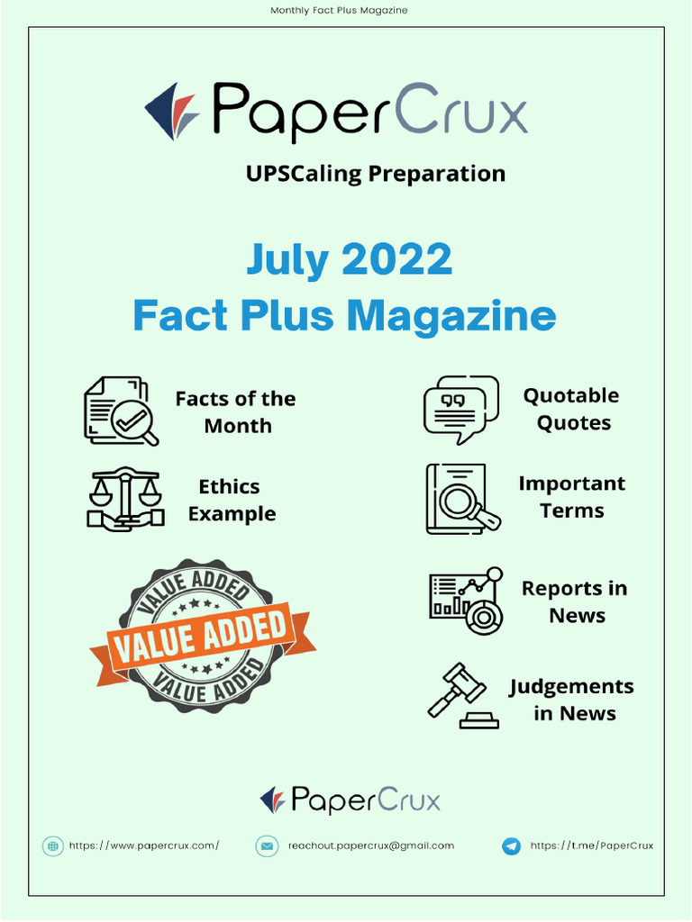 July Factplus Papercrux | PDF