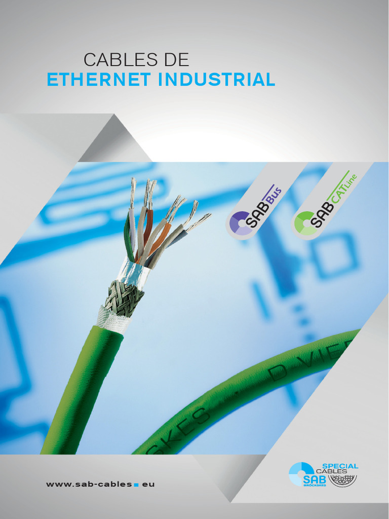 Cables Ethernet Industriales CAT 5 a 7 | PDF | Cobre | Protocolo de ...