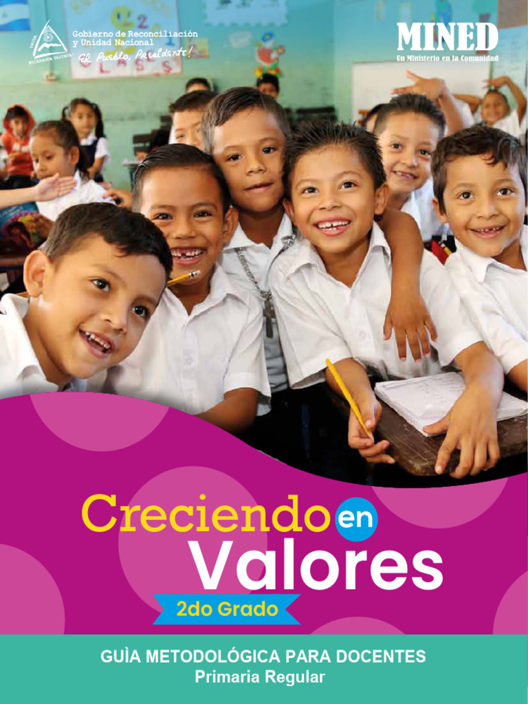 guia-creciendo-en-valores-2-grado-210-x-271-baja | PDF | Aprendizaje ...