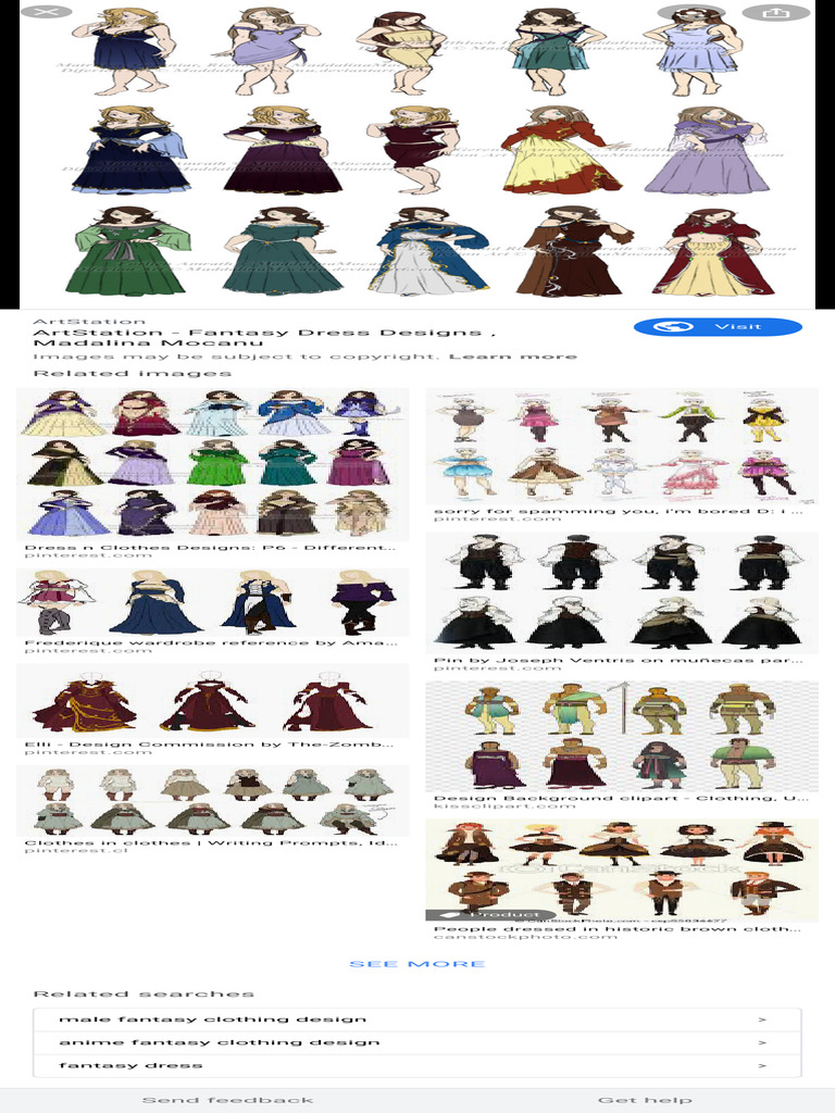 Fantasy Clothing - Google Search | PDF