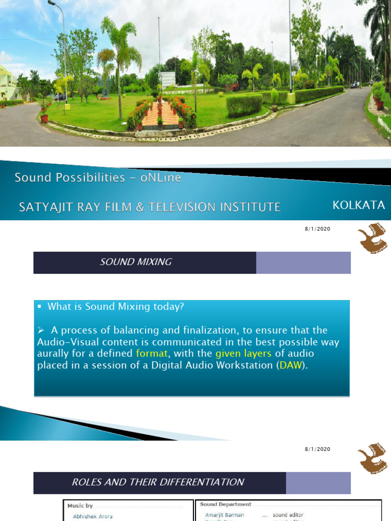 Online Sound - Film Mixing | PDF | Data Compression | Information And ...