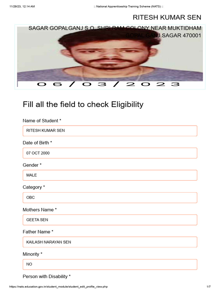 National Apprenticeship Training Scheme (NATS) | PDF