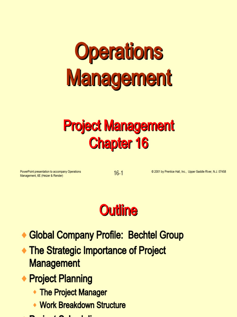 Bechtel Project Planning Example | PDF | Project Management | Business