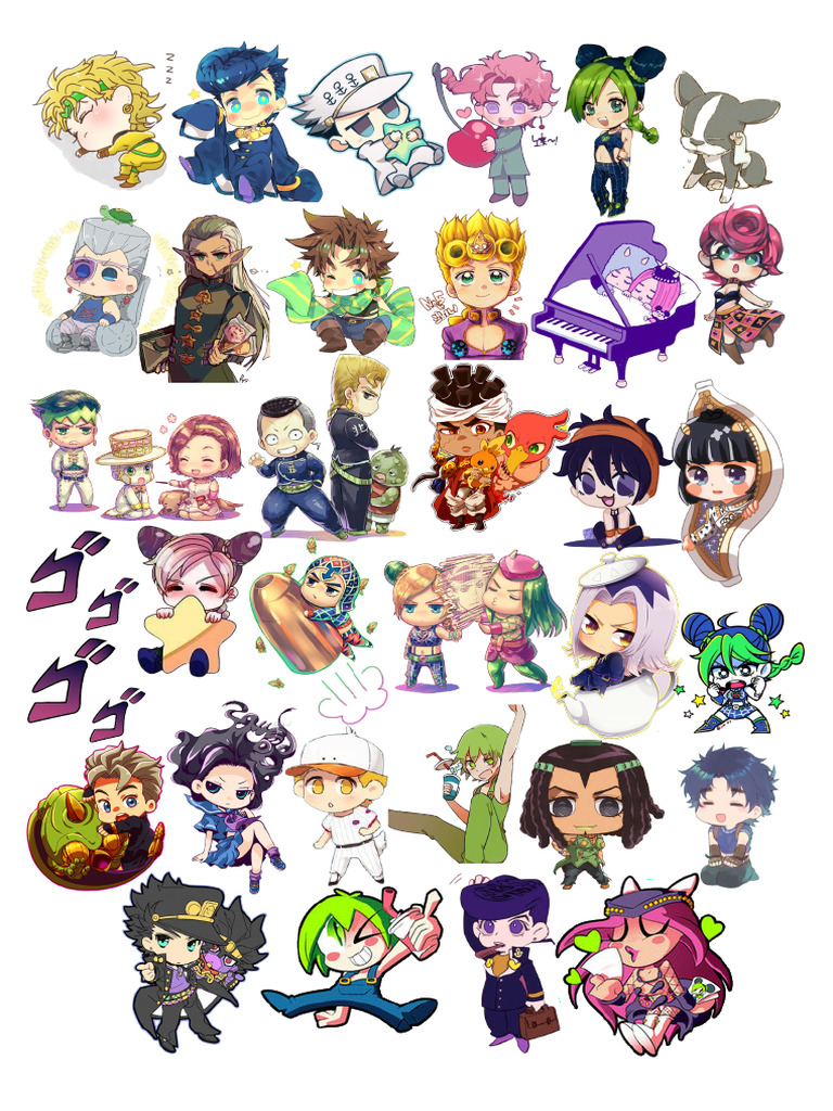 jojo sticker - Documentos Google | PDF