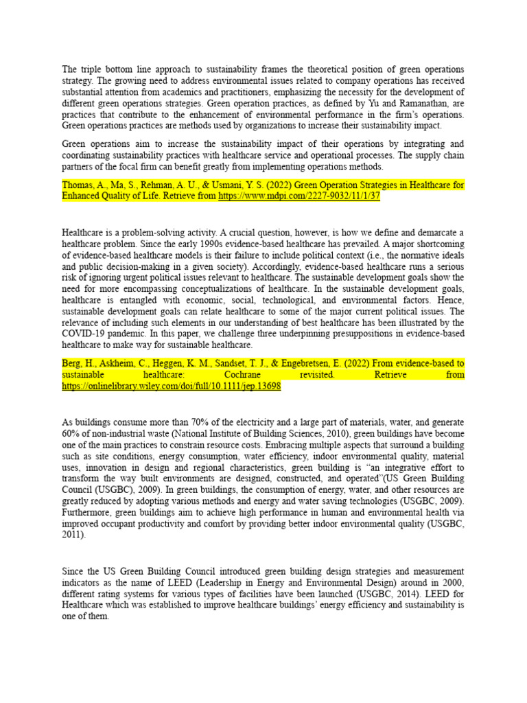 The Triple Bottom Line Approach To Sustainability Frames The ...