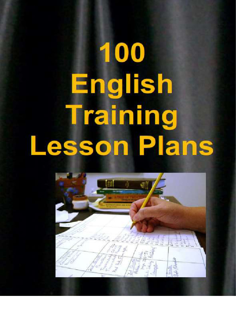 English Training Lessons Plans | PDF