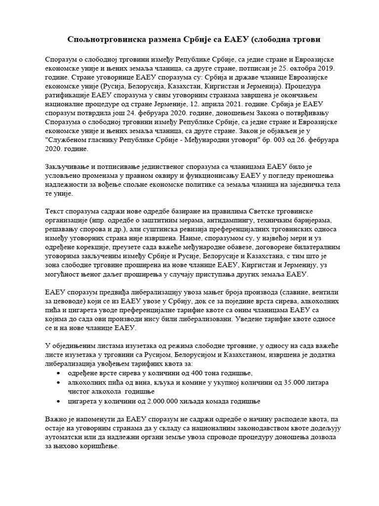 Referat Osnovi Ekonomije | PDF