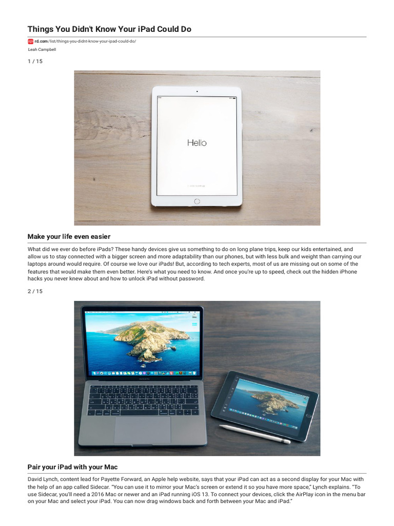 Ipad Tricks Pdf Ios I Pad