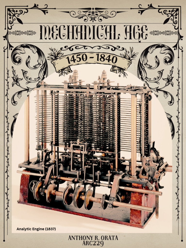 Mechanical Age: Birth of Computers | PDF | Science | Computer Hardware