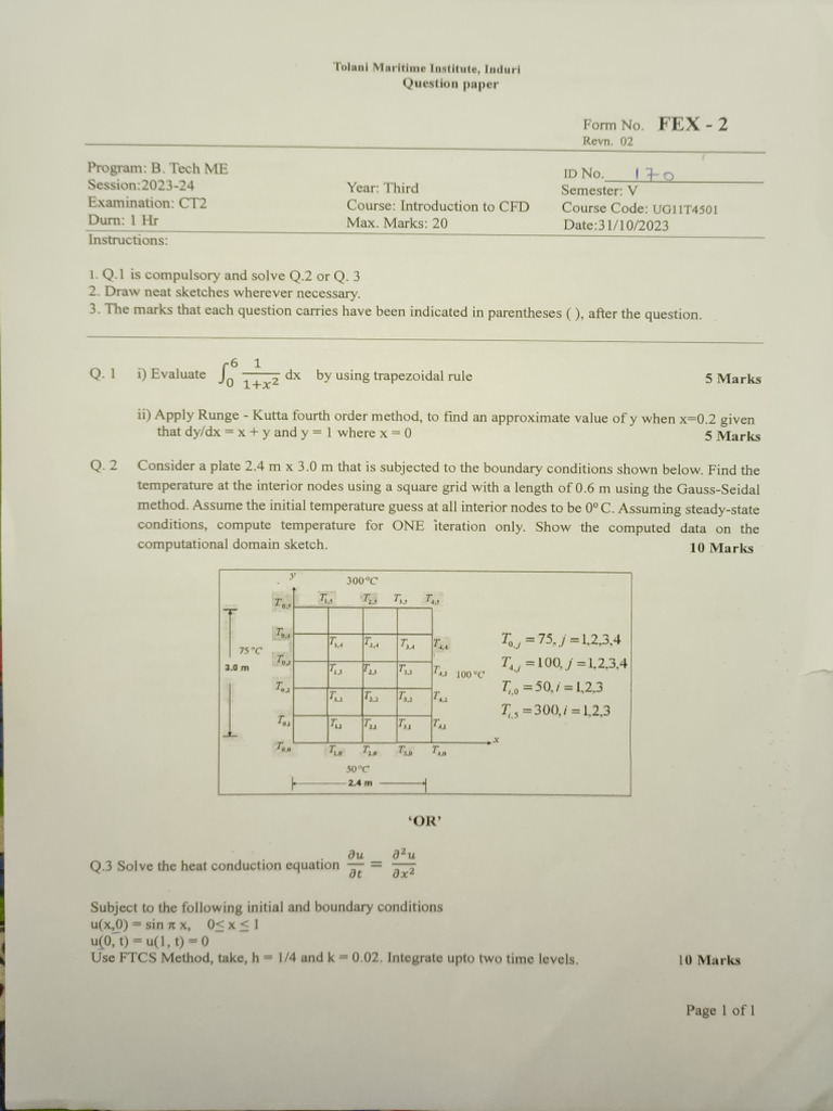 Tmi CT-2 | PDF | Computer Programming | Mathematics Of Computing