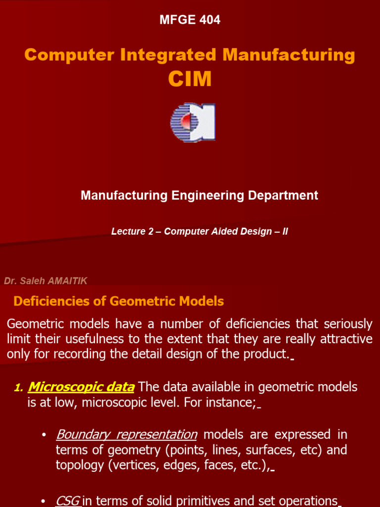 Computer Aided Design CAD-II | PDF | Geometry | Computer Aided Design