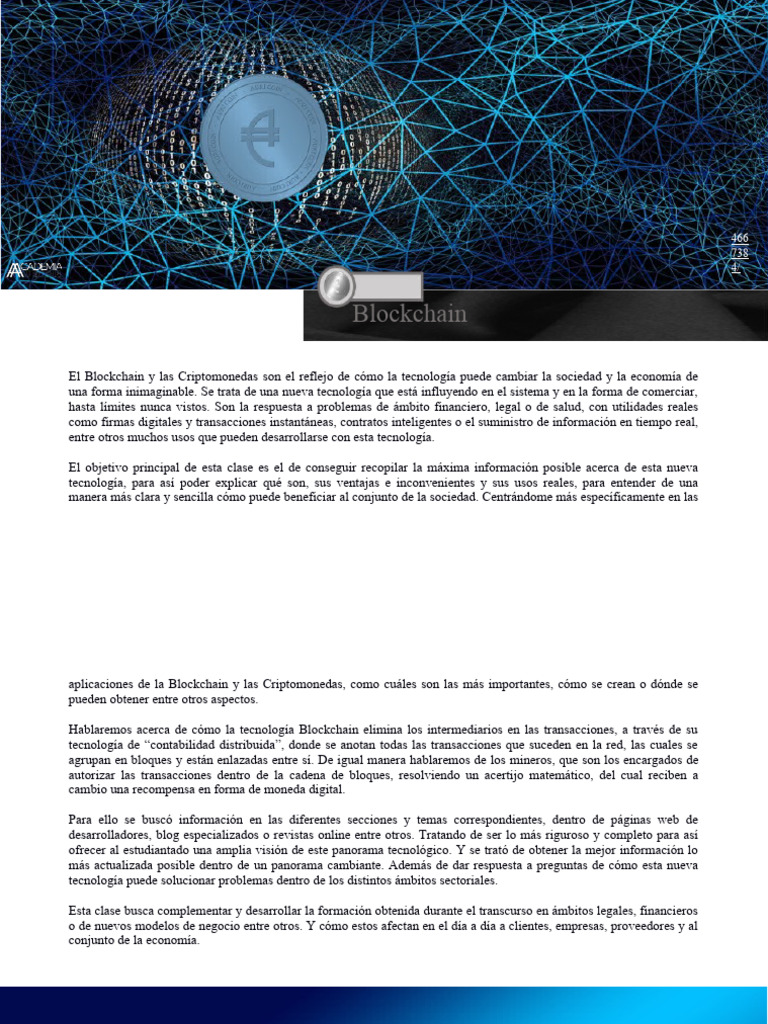 Clase #7 - Blockchain | PDF | Internet de las Cosas | De igual a igual