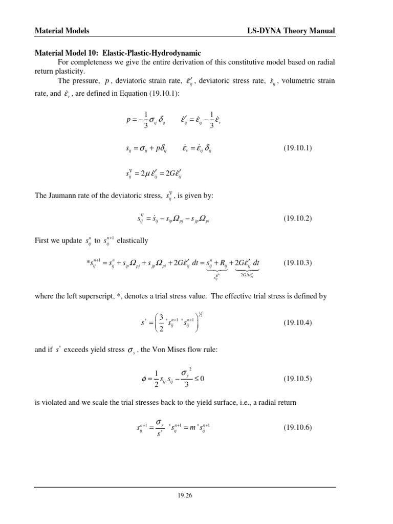Mat 010 Theory | PDF | Plasticity (Physics) | Strength Of Materials