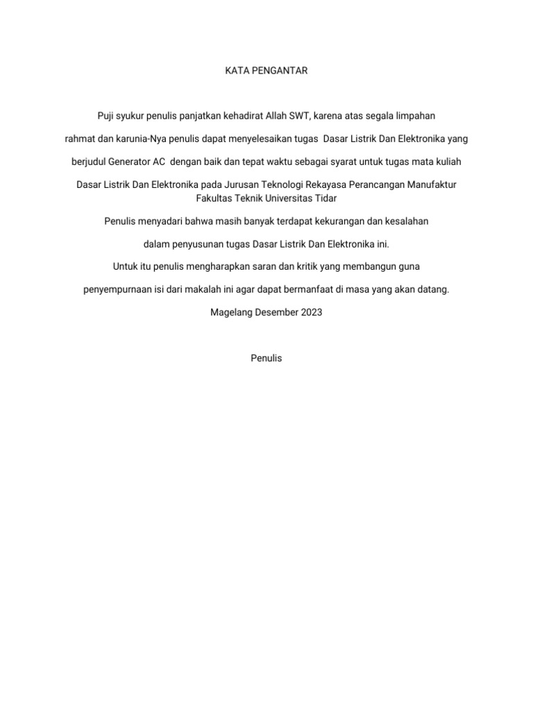 Pengantar Generator Ac | PDF | Sains & Matematika | Komputer