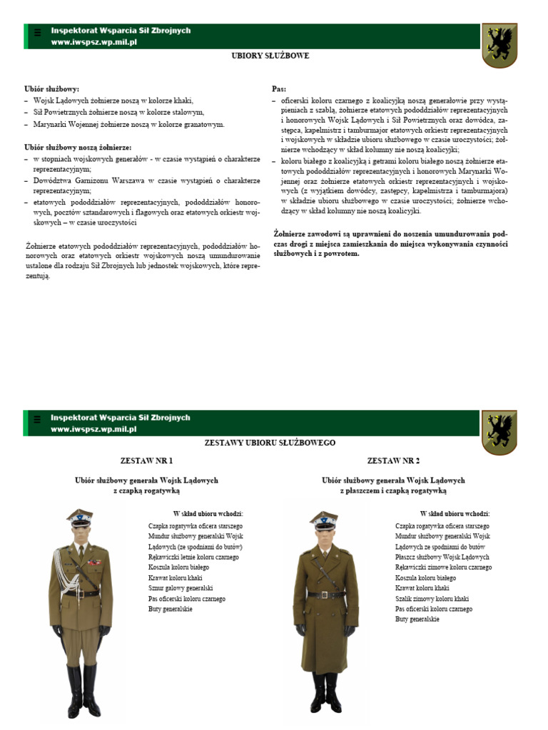 04 Ubior Sluzbowy | PDF