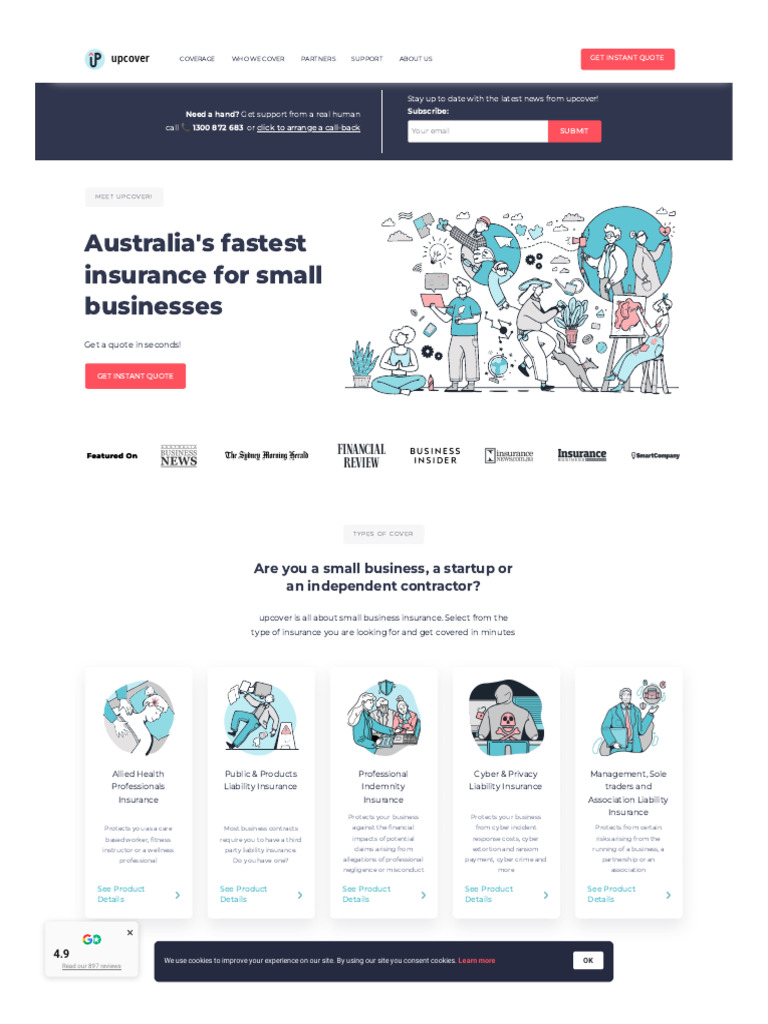 Instant Insurance for Small Businesses | PDF | Insurance | Liability ...