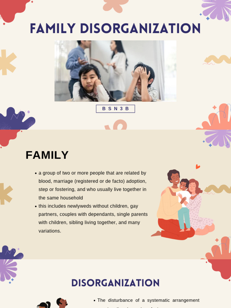Family Disorganization | PDF | Family | Domestic Violence