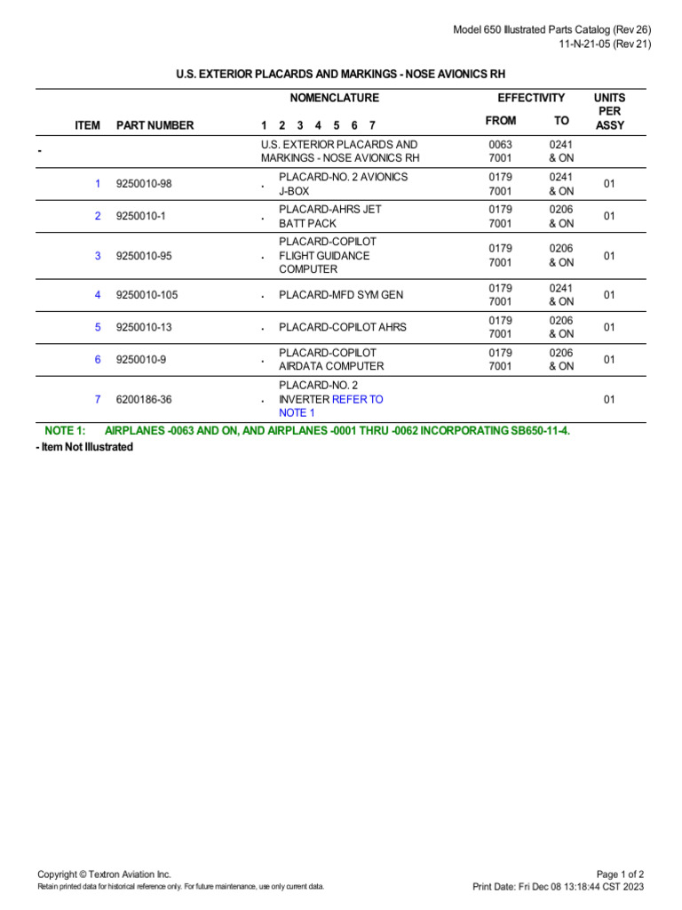 ML C 650 c65pc123 | PDF | Aviation | Aircraft