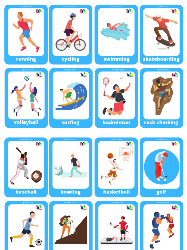 Sports Mini Cards | PDF