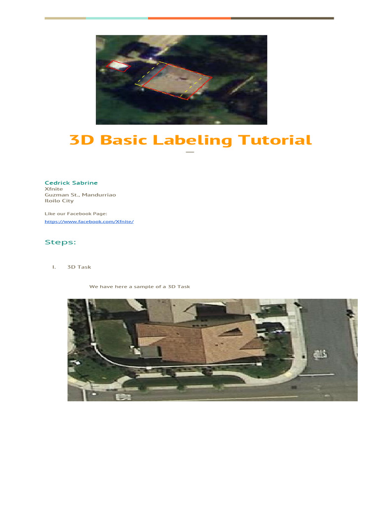 3D Basic Labeling Tutorial | PDF