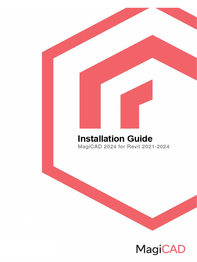 MagiCAD 2024 Installation Guide for Revit | PDF | Installation ...