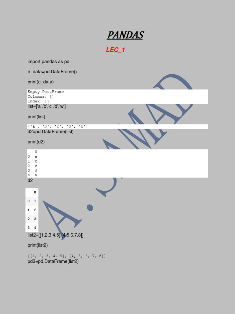 PANDAS | Download Free PDF | Foods | Onion