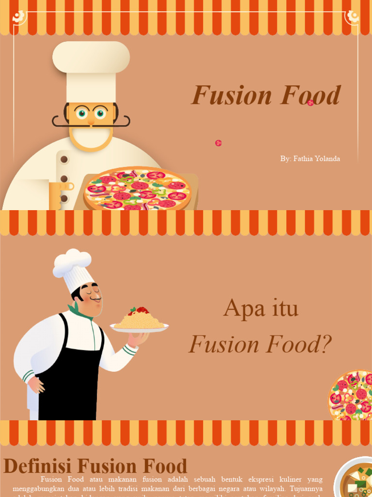 Pengertian dan Sejarah Fusion Food | PDF