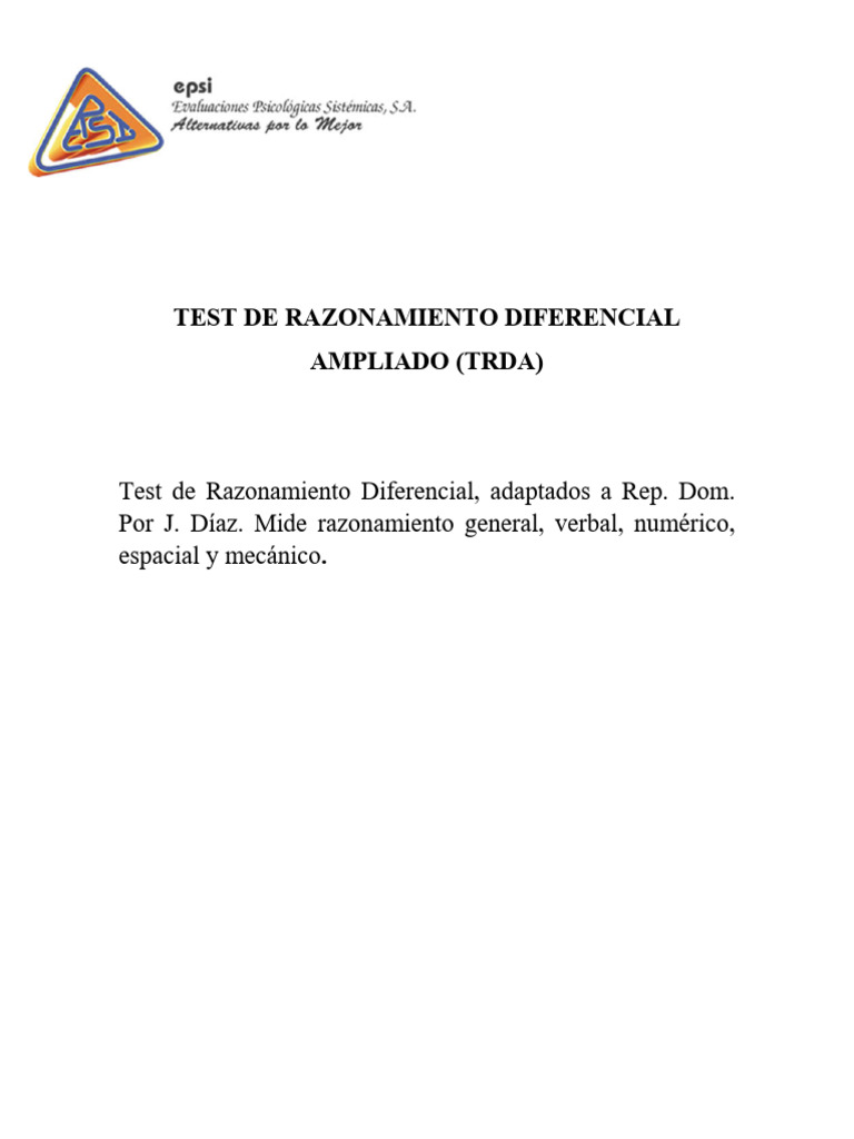 TRDA | PDF