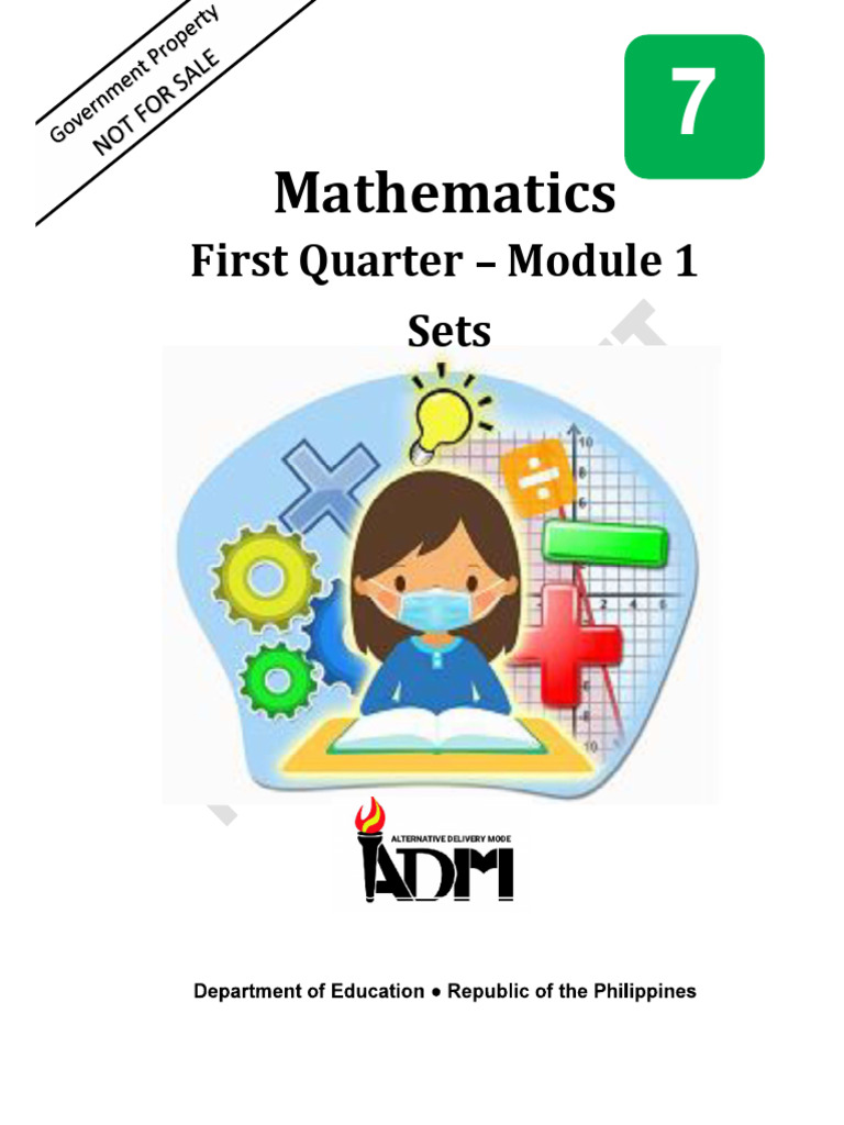 Math 7 Q1 Module 1 | PDF | Set (Mathematics) | Logic