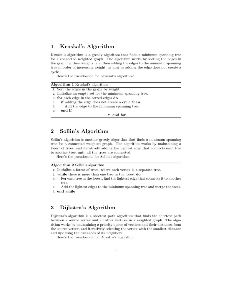 Exposed of Algorithmes in TG | PDF | Combinatorics | Applied Mathematics