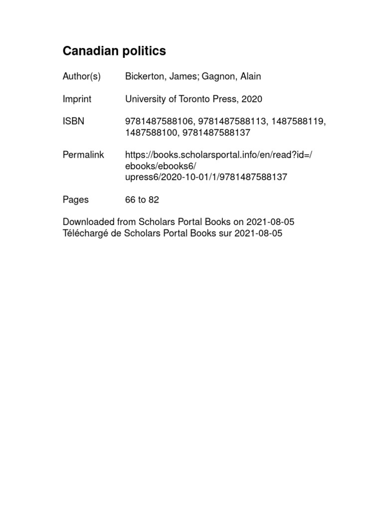 Executive Power in Canadian Politics | PDF | Justin Trudeau | Pierre ...