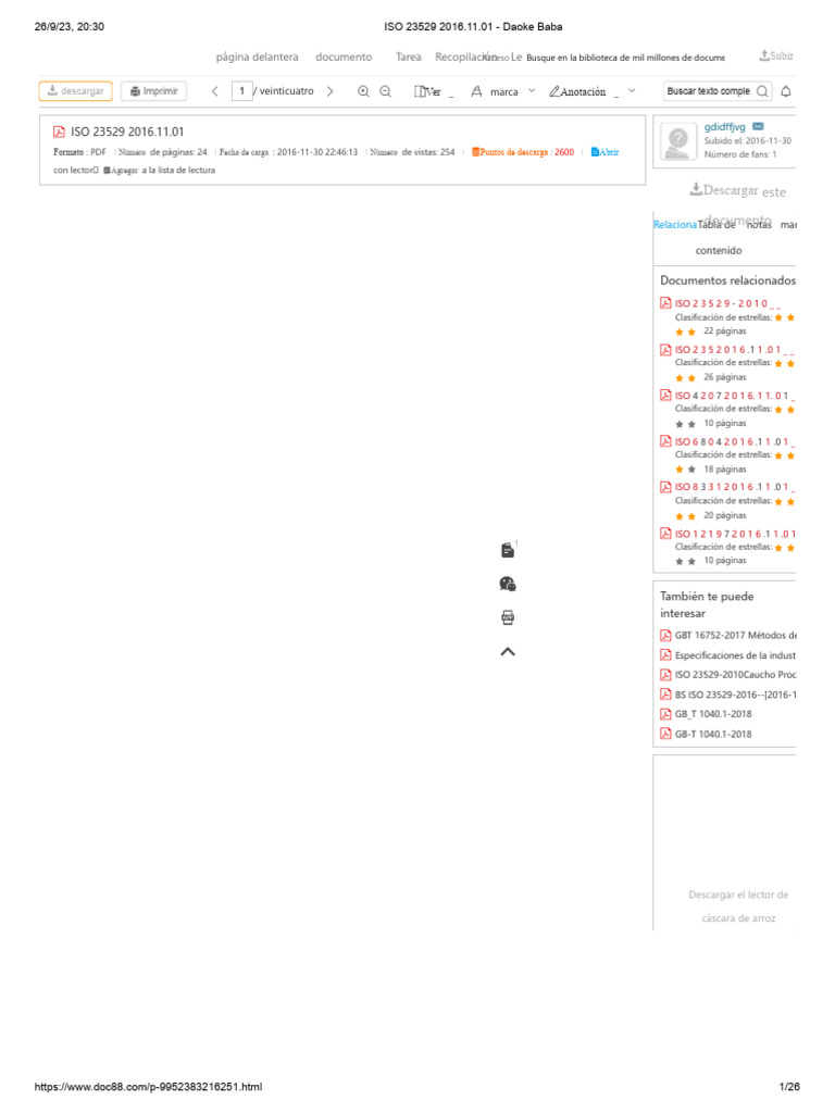 Iso 23529 2016.11.01 | PDF | Informática | Red mundial