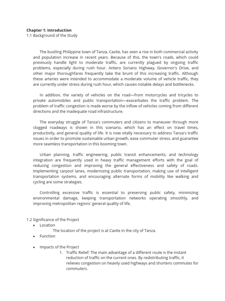 Chapter 1 HRE | PDF | Traffic | Traffic Congestion