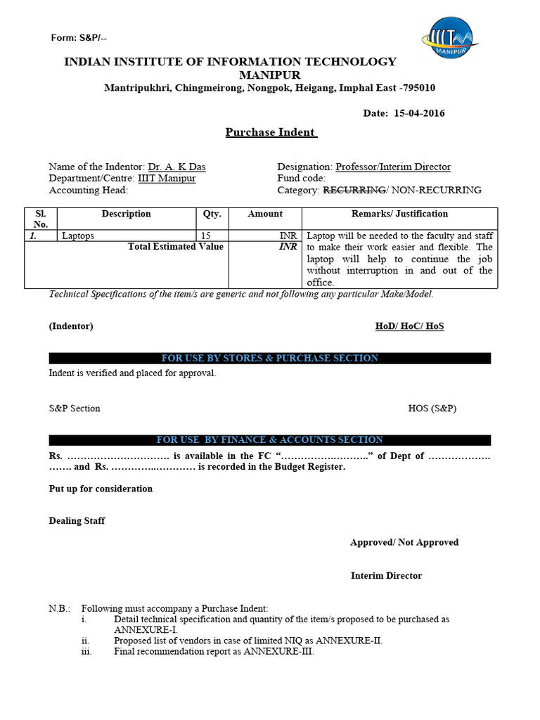 Indent Laptop | PDF | Laptop | Computer Engineering