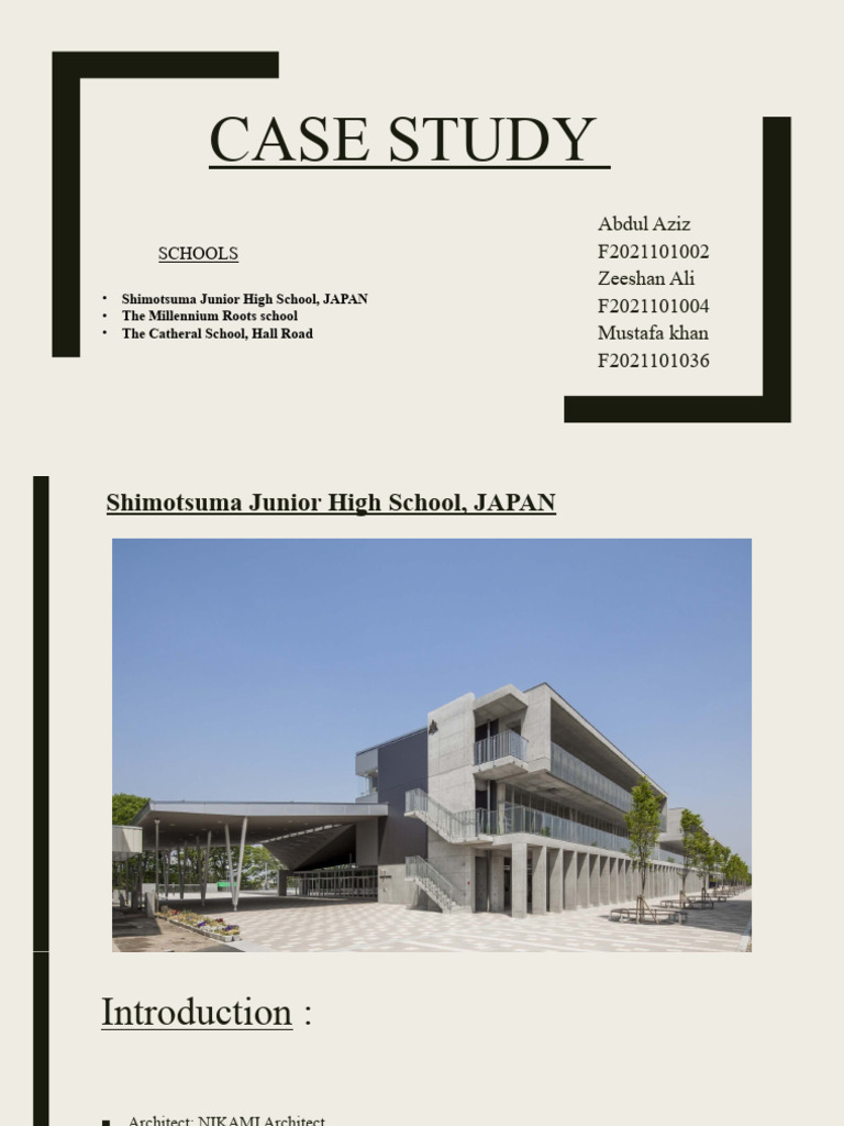 Case Study School | Download Free PDF | Door | Buildings And Structures