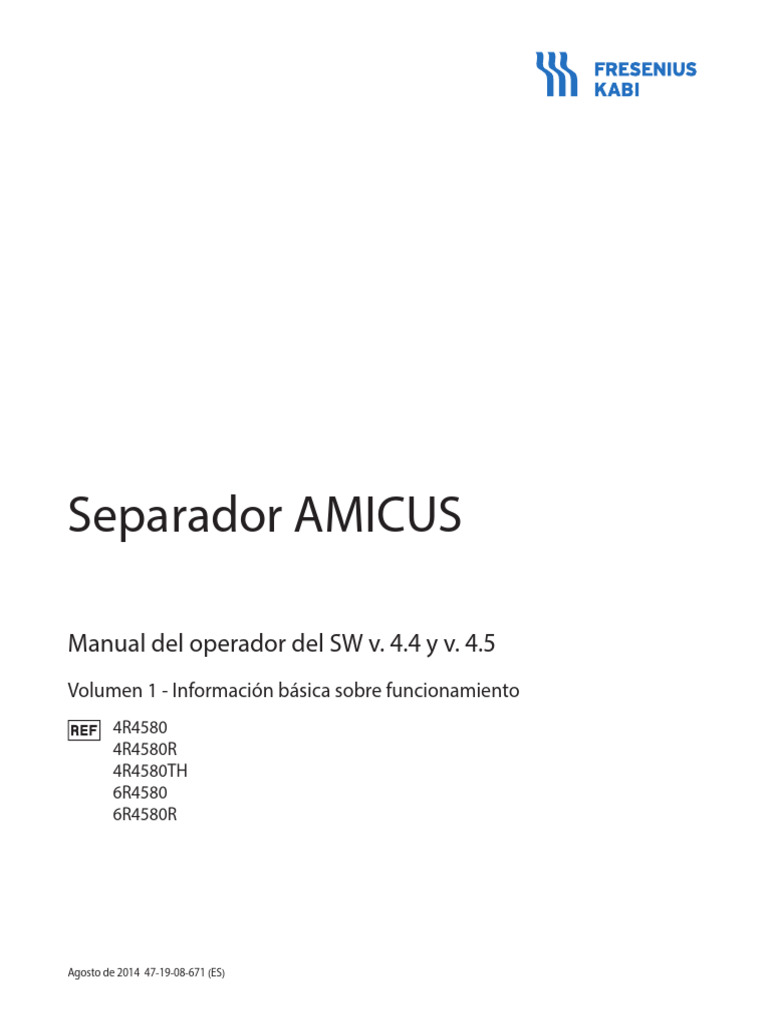 Amicus Manual Español | PDF | Plaqueta | Información